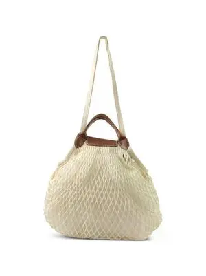 Longchamp Le Pliage Mesh Shoulder Bag - Neutrals