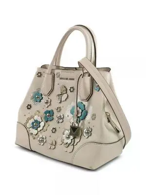 Michael Kors Floral-appliqué Tote Bag