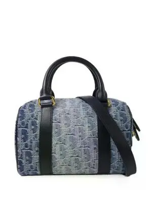 Dior 20 Groove Oblique Tote Bag - Blue