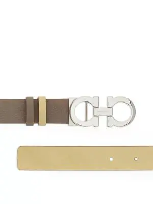 FERRAGAMO Gancini Reversible And Adjustable Belt
