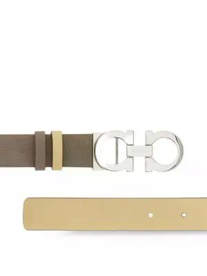FERRAGAMO Gancini Reversible And Adjustable Belt