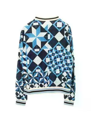 Dolce & Gabbana 2010s Geometric-print Jacket