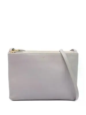 Celine 2000s Large Trio Leather Shoulder Bag