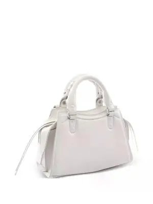 Balenciaga 2010s Mini Neo Classic City Tote Bag - White