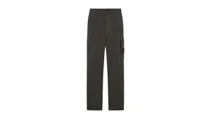 Stone Island Cargo Trousers With Zip And Pockets - Coal Grey