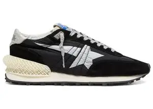 GOLDEN GOOSE Marathon Silver Star - Black/silver