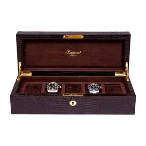 RAPPORT LONDON Brompton Five Watch Box - Brown