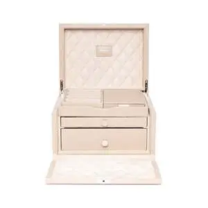 RAPPORT LONDON Rapport Victoria Large Jewellery Box Beige