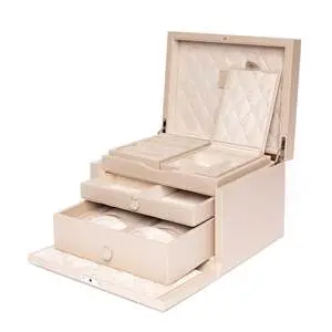 RAPPORT LONDON Victoria Large Jewellery Box - Beige