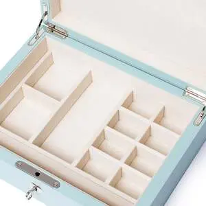 RAPPORT LONDON Victoria Jewellery Box - Turquoise