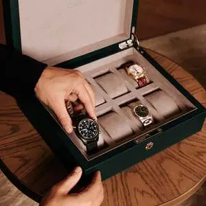 RAPPORT LONDON Vantage Eight Watch Box - Green