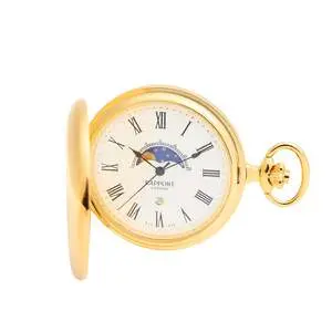 RAPPORT LONDON Half Hunter Pocket Watch - Gold