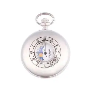 RAPPORT LONDON Half Hunter Pocket Watch With Moonphase And Date Display