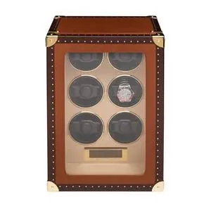 RAPPORT LONDON Romer Six Watch Winder - Brown