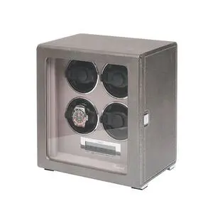 RAPPORT LONDON Quantum Quad Watch Winder - Silver