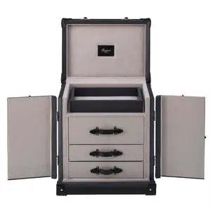 RAPPORTLONDON Deluxe Jewellery Trunk - Navy
