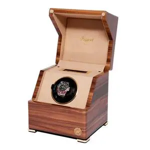 RAPPORT LONDON Perpetua Iii Single Watch Winder In Finish - Walnut