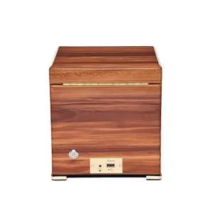 RAPPORT LONDON Perpetua Iii Single Watch Winder In Finish - Walnut