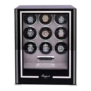 RAPPORT LONDON Paramount Nine Watch Winder - Ebony