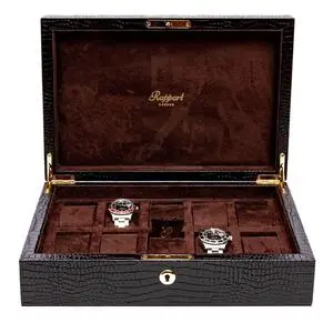 RAPPORT LONDON Brompton Ten Watch Box - Brown