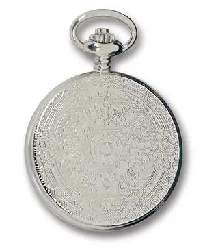 RAPPORT LONDON Mechanical Half Hunter Engraved Pocket Watch