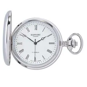 RAPPORTLONDON Full Hunter Pocket Watch 48mm - Silver