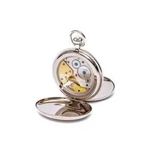 RAPPORT LONDON Mechanical Double Hunter Pocket Watch