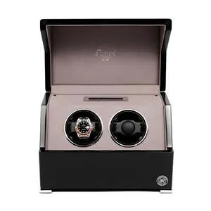 RAPPORT LONDON Perpetua Iii Duo Watch Winder - Black