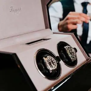 RAPPORT LONDON Perpetua Iii Duo Watch Winder