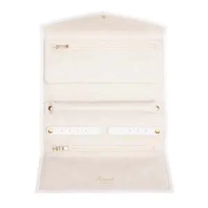 RAPPORT LONDON Jewellery Roll In Grained Leather