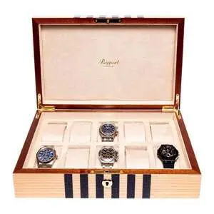 RAPPORT LONDON Labyrinth Ten Watch Box - Beige