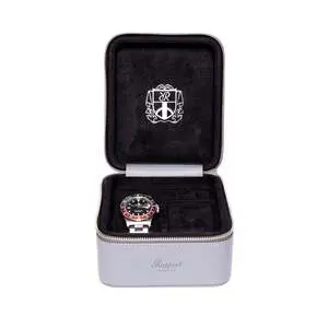 RAPPORT LONDON Hyde Park Two Watch Zip Case - Grey