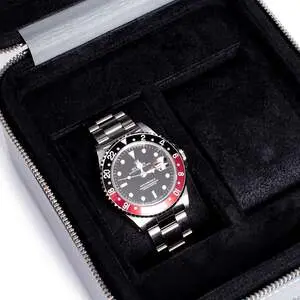 RAPPORT LONDON Hyde Park Two Watch Zip Case