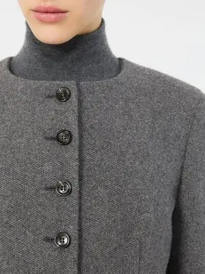 Max Mara Cashmere Crew-neck Jacket