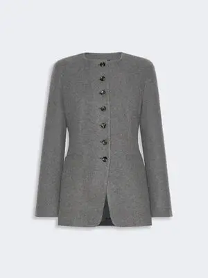 Max Mara Cashmere Crew-neck Jacket