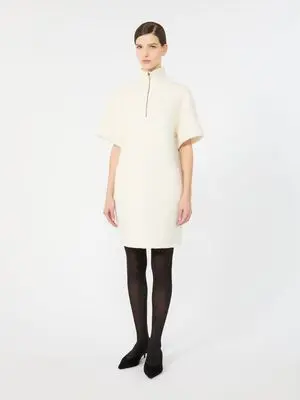 Max Mara Wool Jersey Sweatshirt Dress