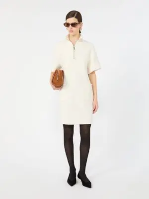 Max Mara Wool Jersey Sweatshirt Dress