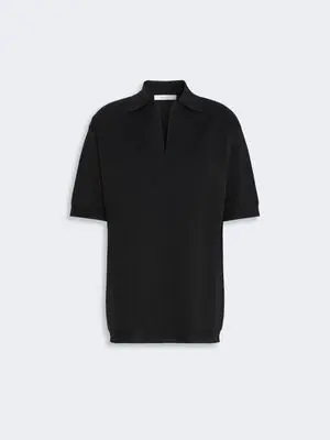 Max Mara Long Viscose Crepe Sweater
