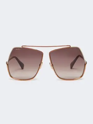 Max Mara Geometric Sunglasses
