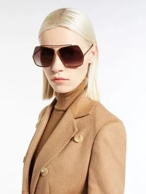 Max Mara Geometric Sunglasses