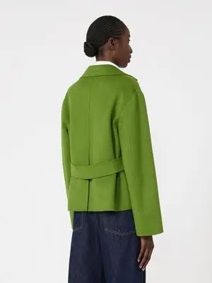 Max Mara Double Wool Cropped Jacket