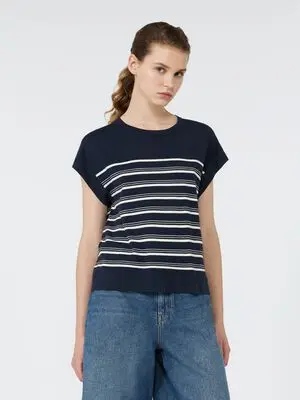 Max Mara Short-sleeved Viscose Sweater