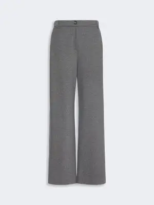 Max Mara Micro Jacquard Jersey Trousers