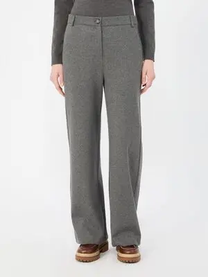 Max Mara Micro Jacquard Jersey Trousers