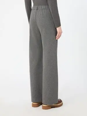 Max Mara Micro Jacquard Jersey Trousers