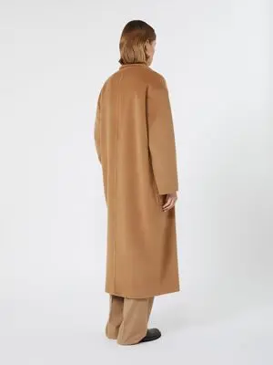 Max Mara Long Wool Beaver Cloth Coat