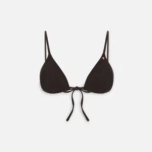 PCFG The Solar Reflections Classic Triangle Bikini Top - Brown