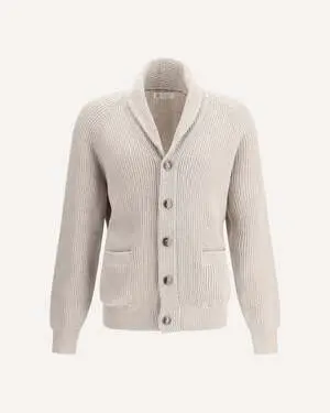 Brunello Cucinelli Ribbed Cardigan