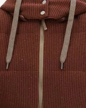 Brunello Cucinelli Hooded Down Vest