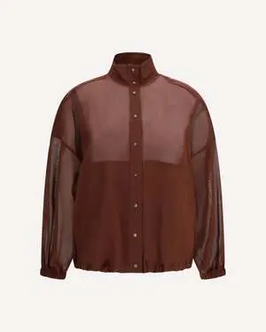 Brunello Cucinelli Cotton Organza Hirt